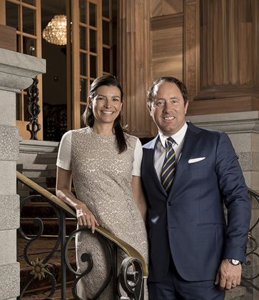 Jenny und Heinz E. Hunkeler, Kulm Hotel St. Moritz „Hoteliers des ...